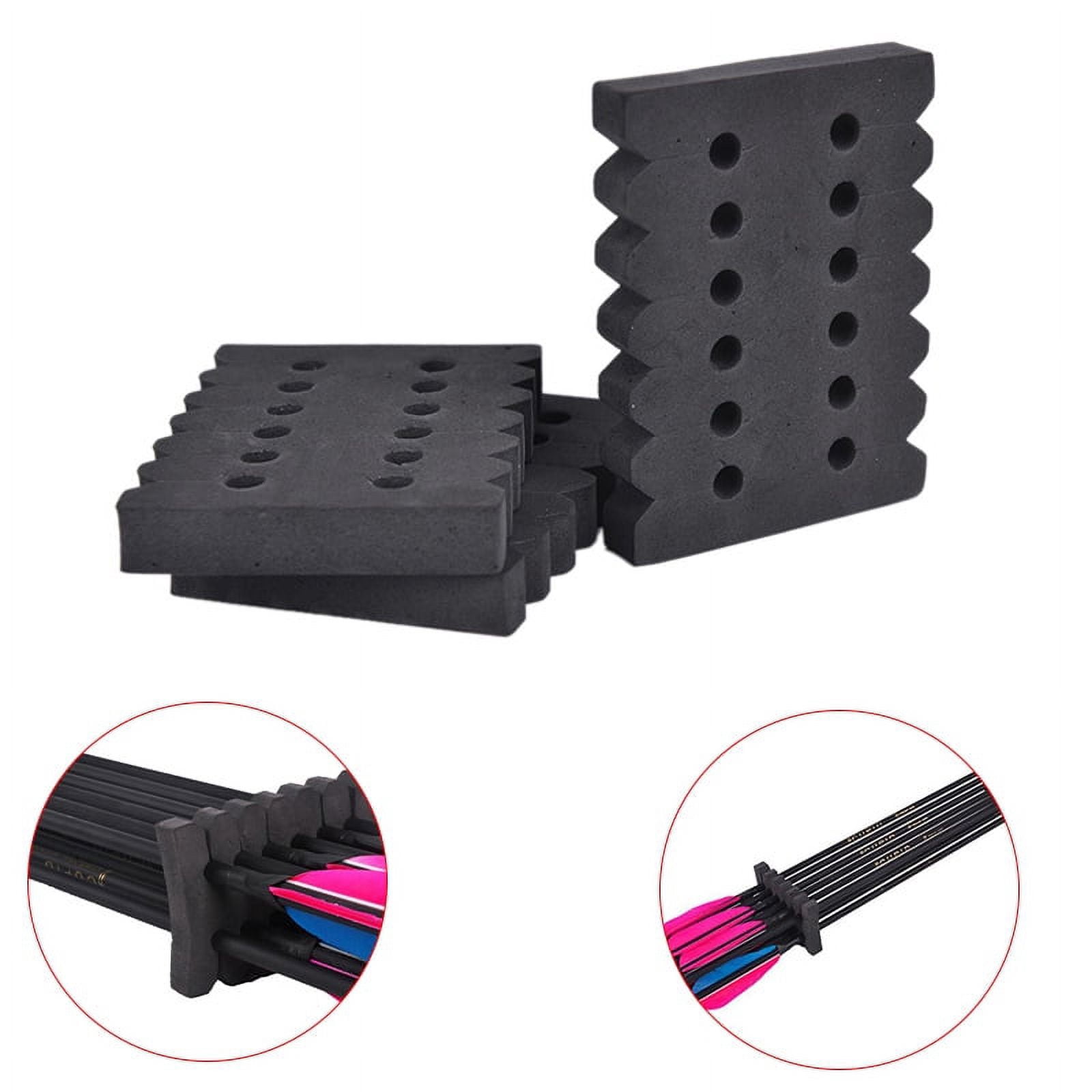 3pcs Arrow Holder EVA Foam Rack 12 Arrows Separator Quiver Protection ...