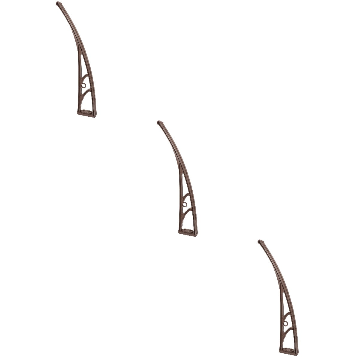 3pcs Awning Canopy Bracket Window Awning Bracket Front Door Patio ...
