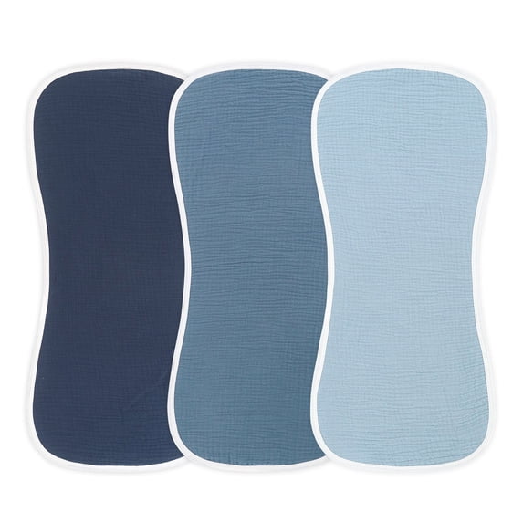 3pcs Baby Burp Cloth Absorbent Nursing Towel Breathable Shoulder Pad ...