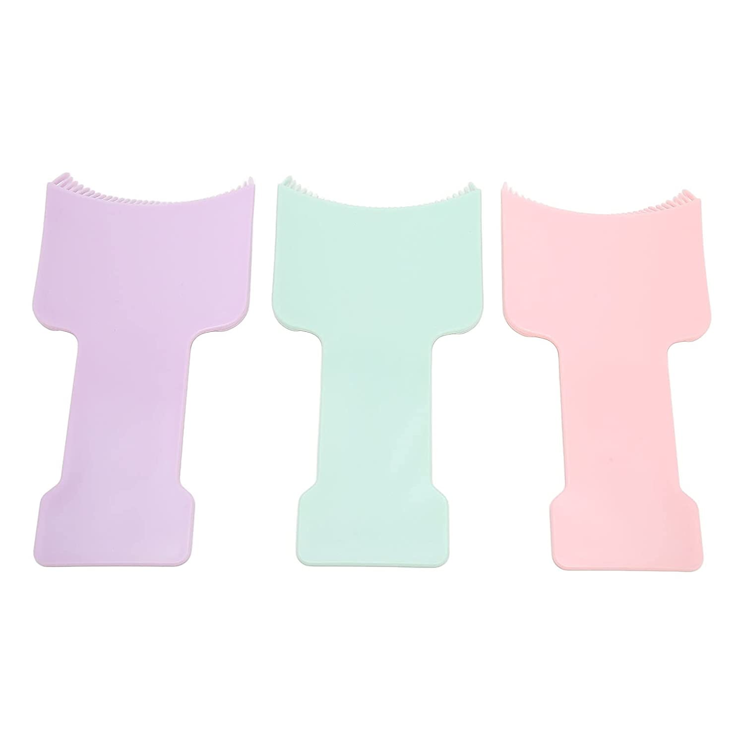 3pcs Balayage Board Curved Teeth Ergonomic Even Coloring Widen ...