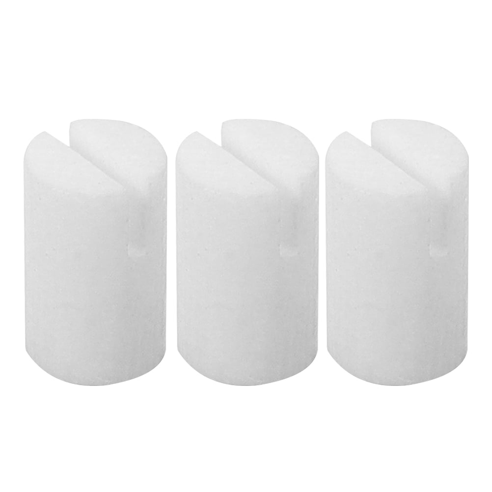 3pcs Banjo Nuts 5 String Banjo Bone Nut Replacement Banjo Spare Nuts
