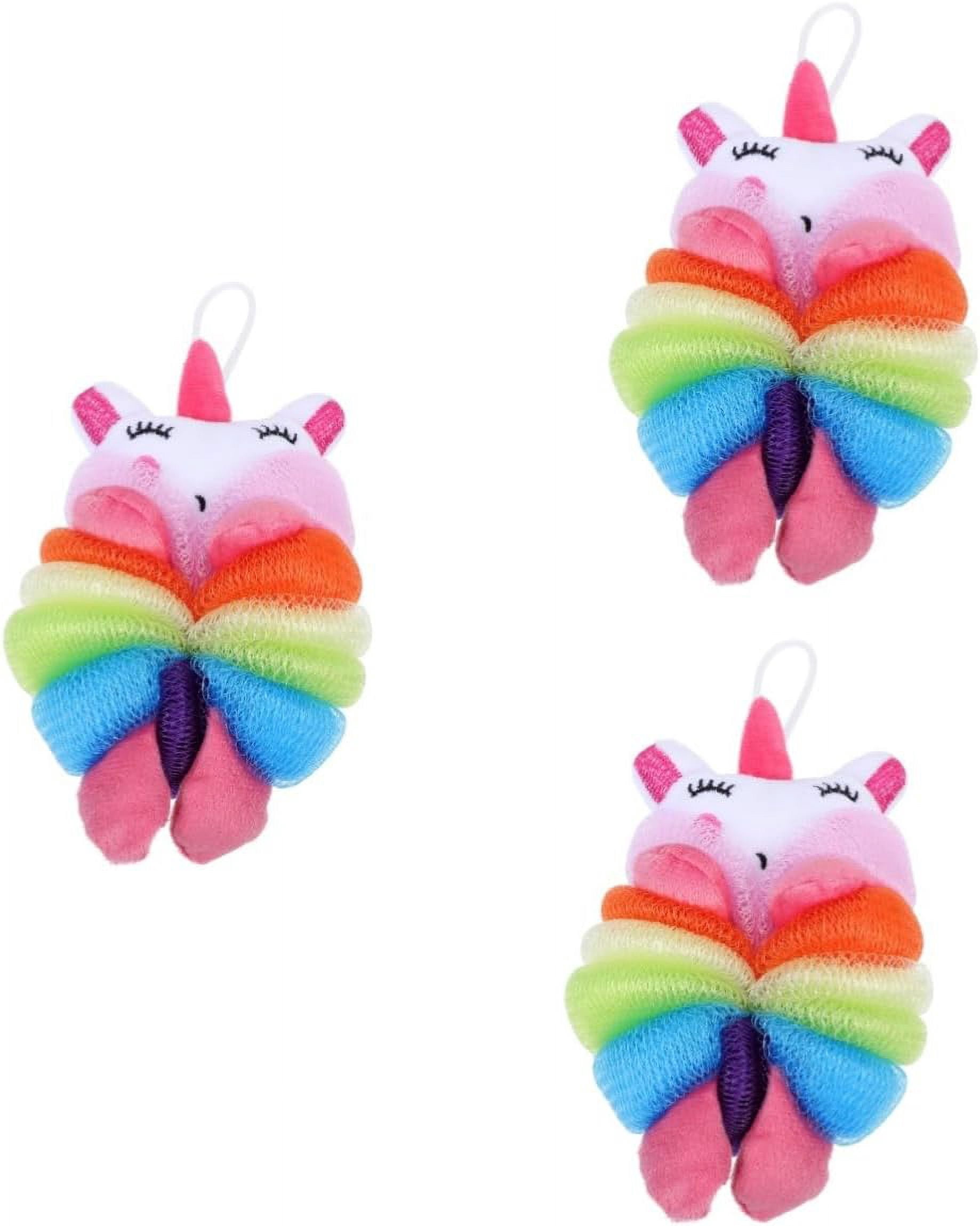 3pcs Bath Ball Baby Sponge for Bathing Bath wash Scrubber Bath Kids ...