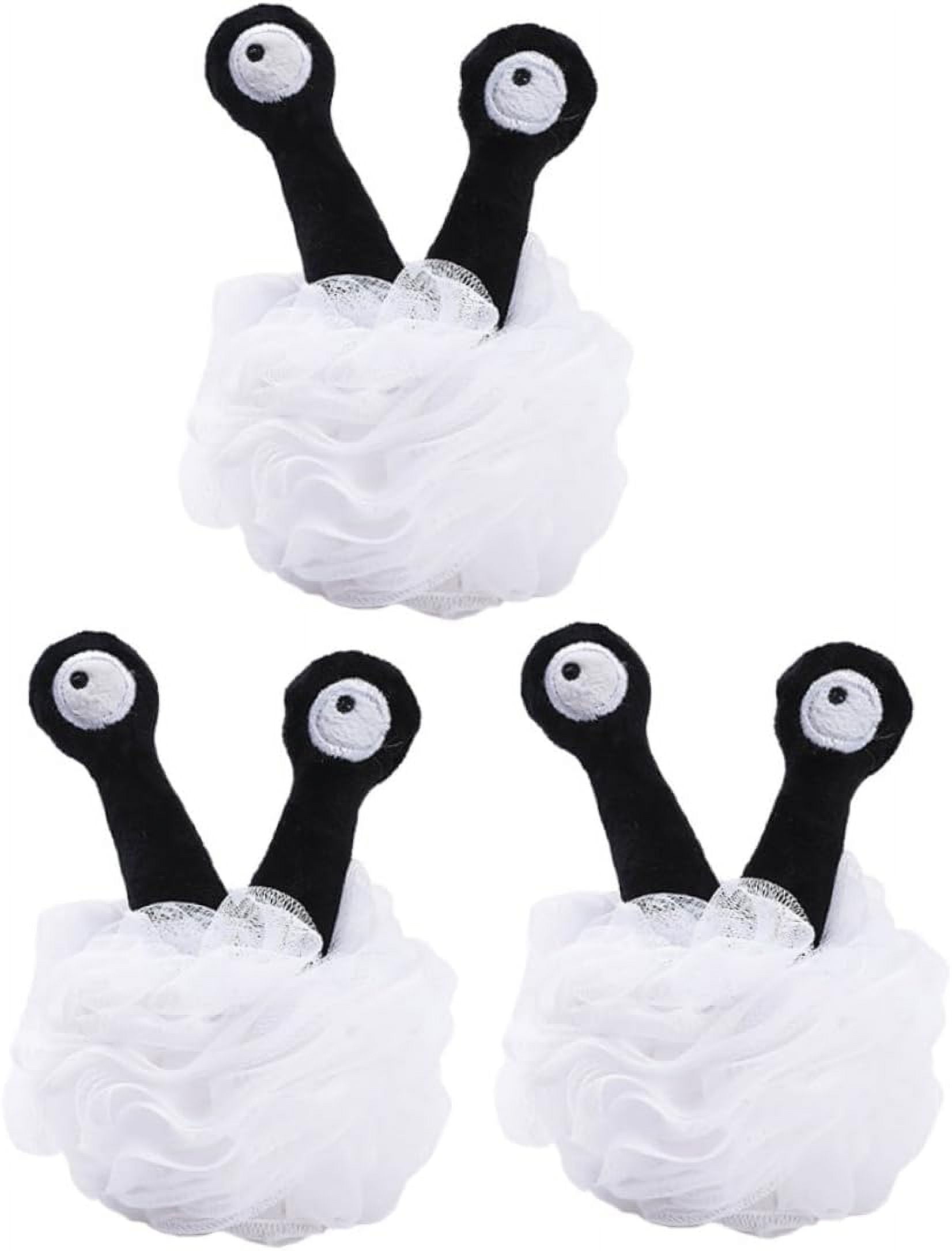 3pcs Bath Flower Exfoliating Loofah Sponge Bathing Skin Body Scrubbers ...