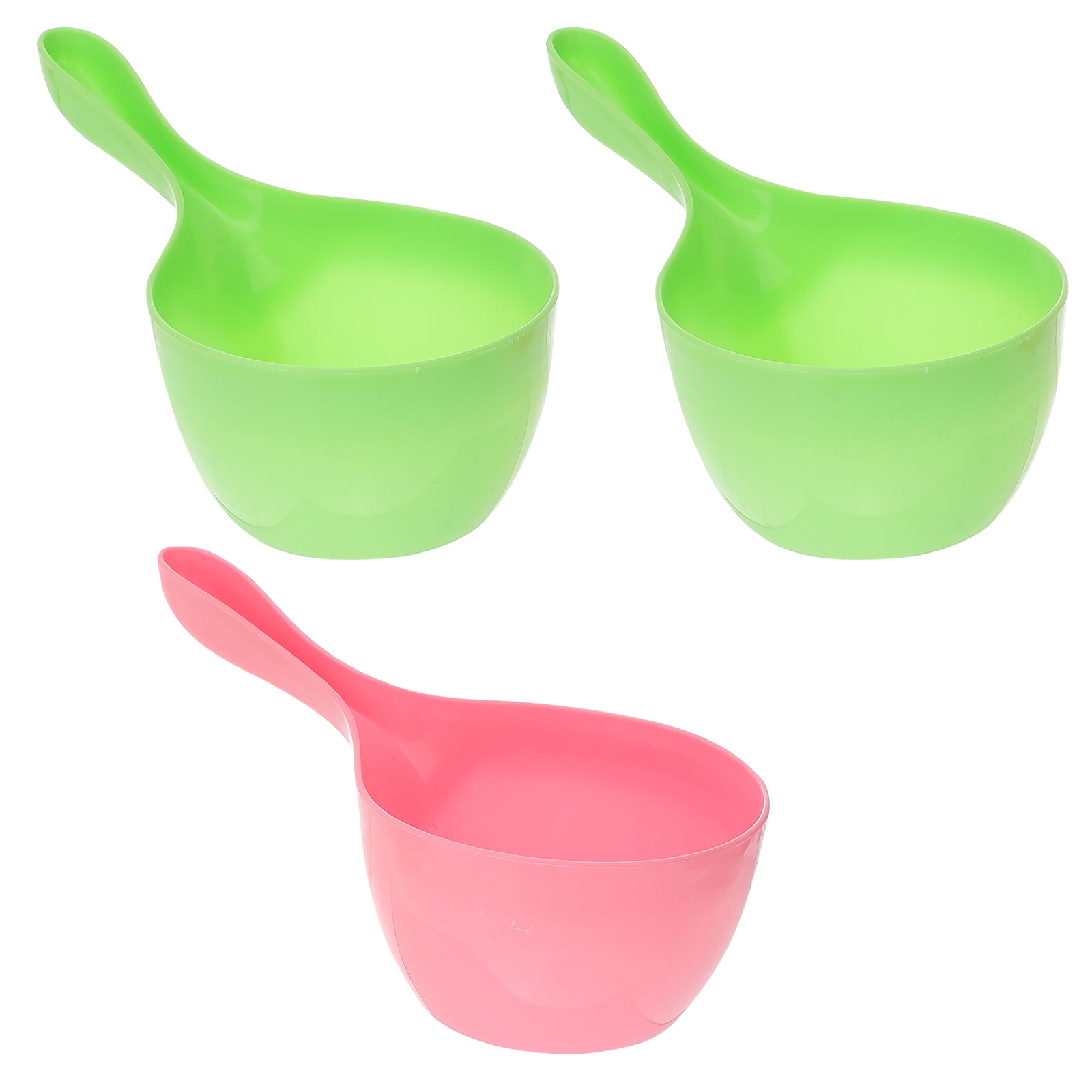 OUNONA Baby Shower Bath Wash Cup for Hair Made of PP Material Assorted ...