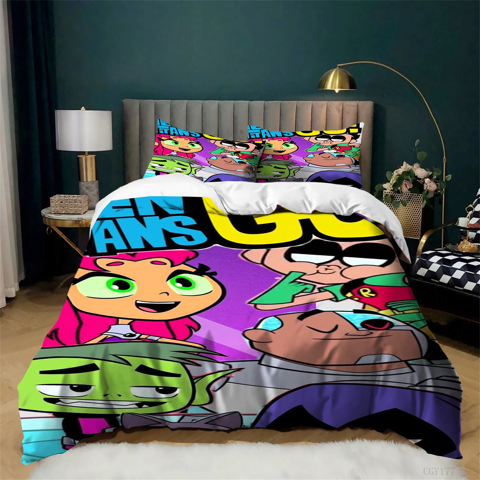 3pcs Bedding Duvet Cover Set All Season Cozy Soft Bedding Set Teen ...