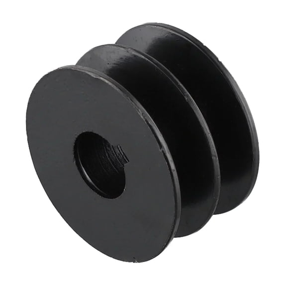 3pcs Belt Pulley Long Lasting Double V Belt Pulley For 20mm Bore Groove ...