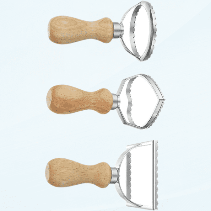 3pcs Biscuit Dumpling Wrapper Mold Metal Cookie Press Circle Stencil ...