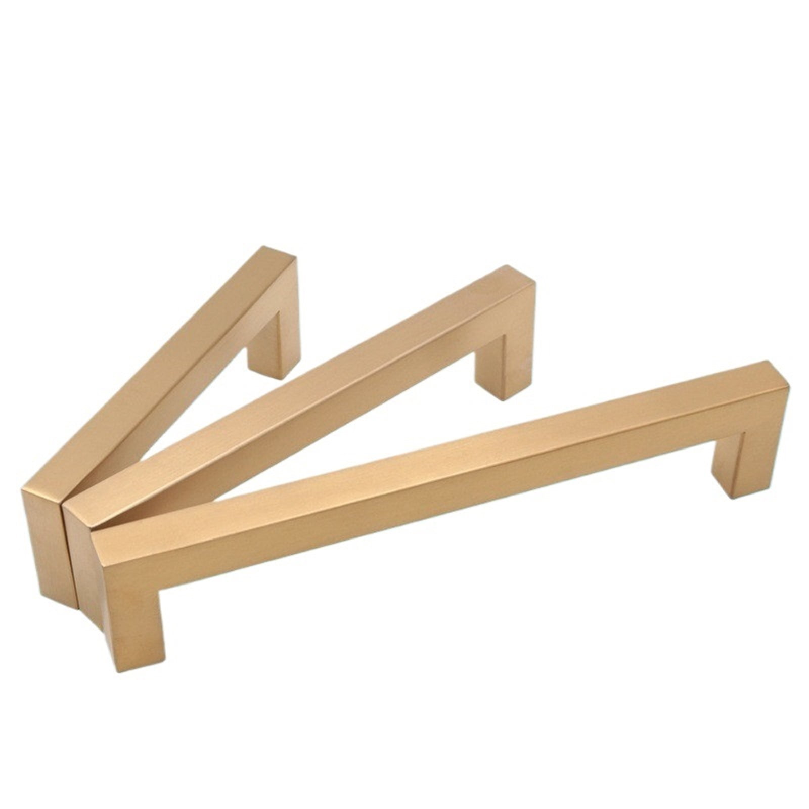 3pcs Black/golden/Silver Square Cabinet Handle Furniture Hardware ...