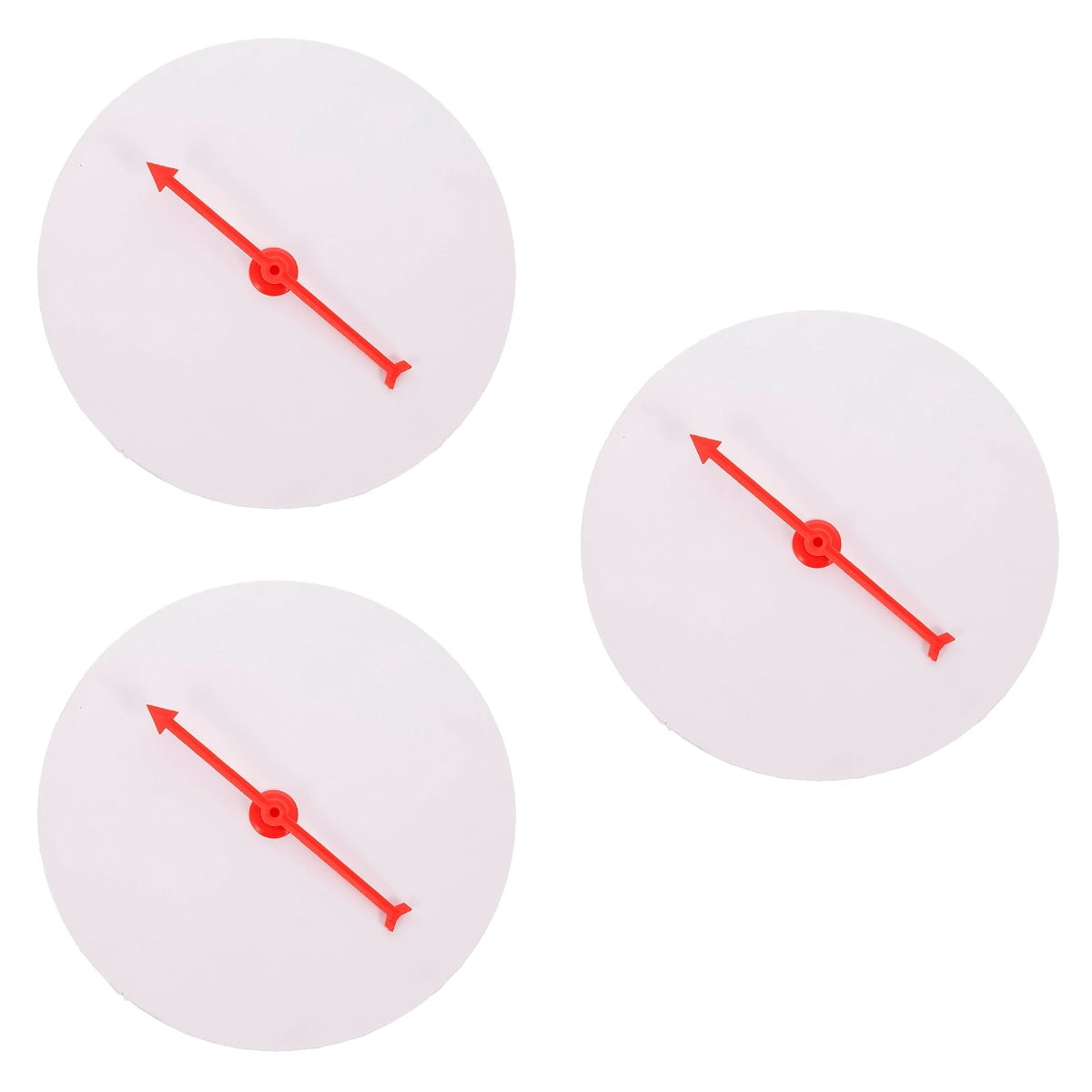 3pcs Blank Prize Wheel Party Game Turntable Small Lottery Turntable ...