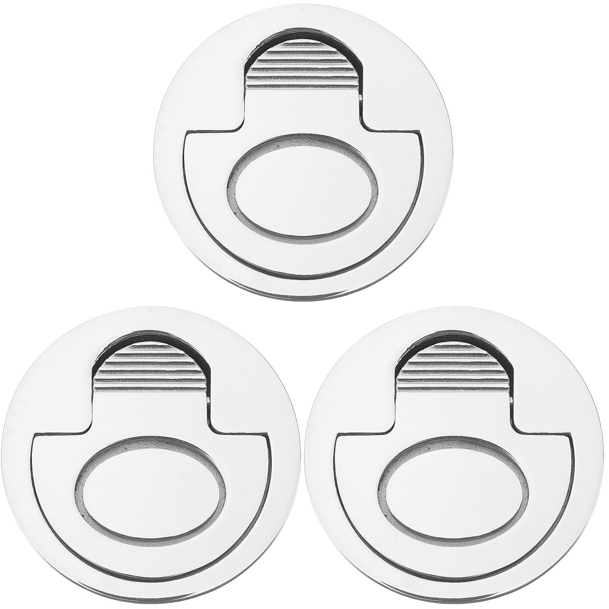 3pcs Boat Hatch Latch Metal Boat Hatch Handle Pull Handle Stainless ...