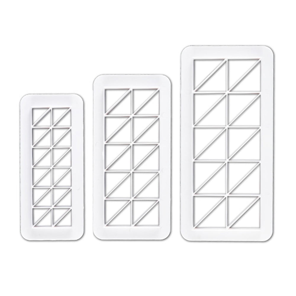 3pcs Bohemian Style Cake Stencil Decorating Template Powdered Sugar ...