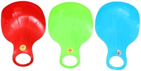 3pcs Boys and Girls Snow Sleds Skiing Board Grass Sliding Sleigh Slider ...