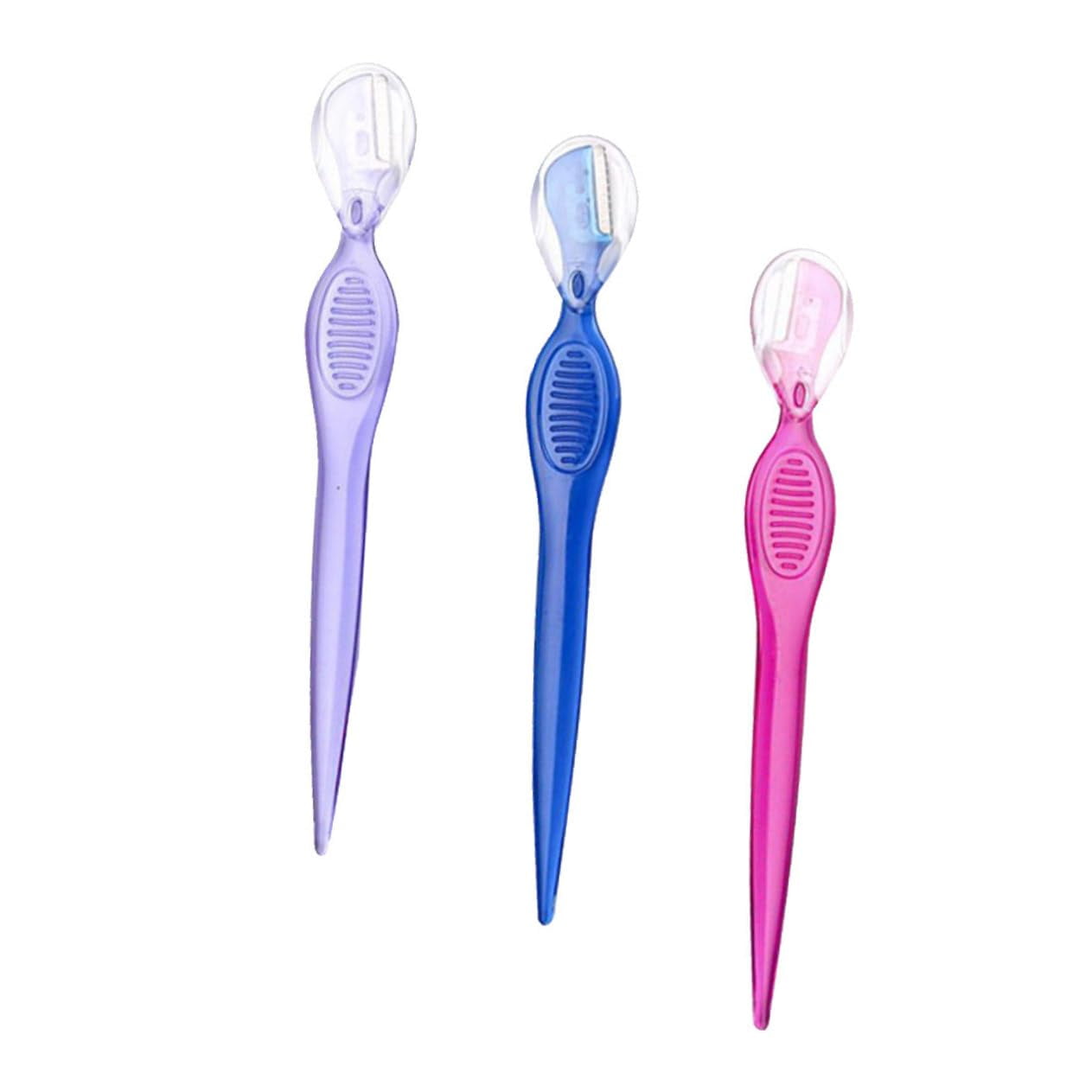 3pcs Brow Shaver Beauty Makeup Tools Eyebrow Shapers Shaver for Women ...