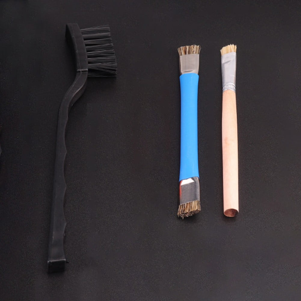 3pcs Brushes 7 Inch Nylon Brush Double-ended Brush Soft Brush PCB ESD ...