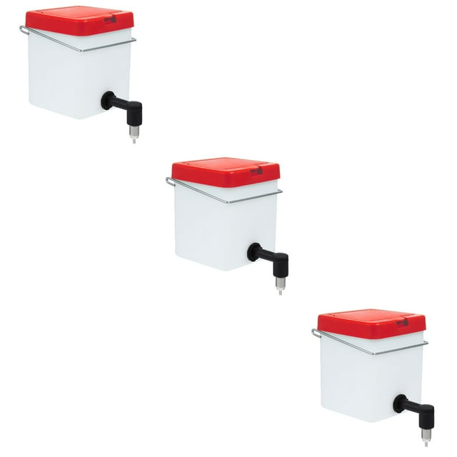 3pcs Bunny Water Fountain Bunny Drinking Device Cage Hanging Water ...