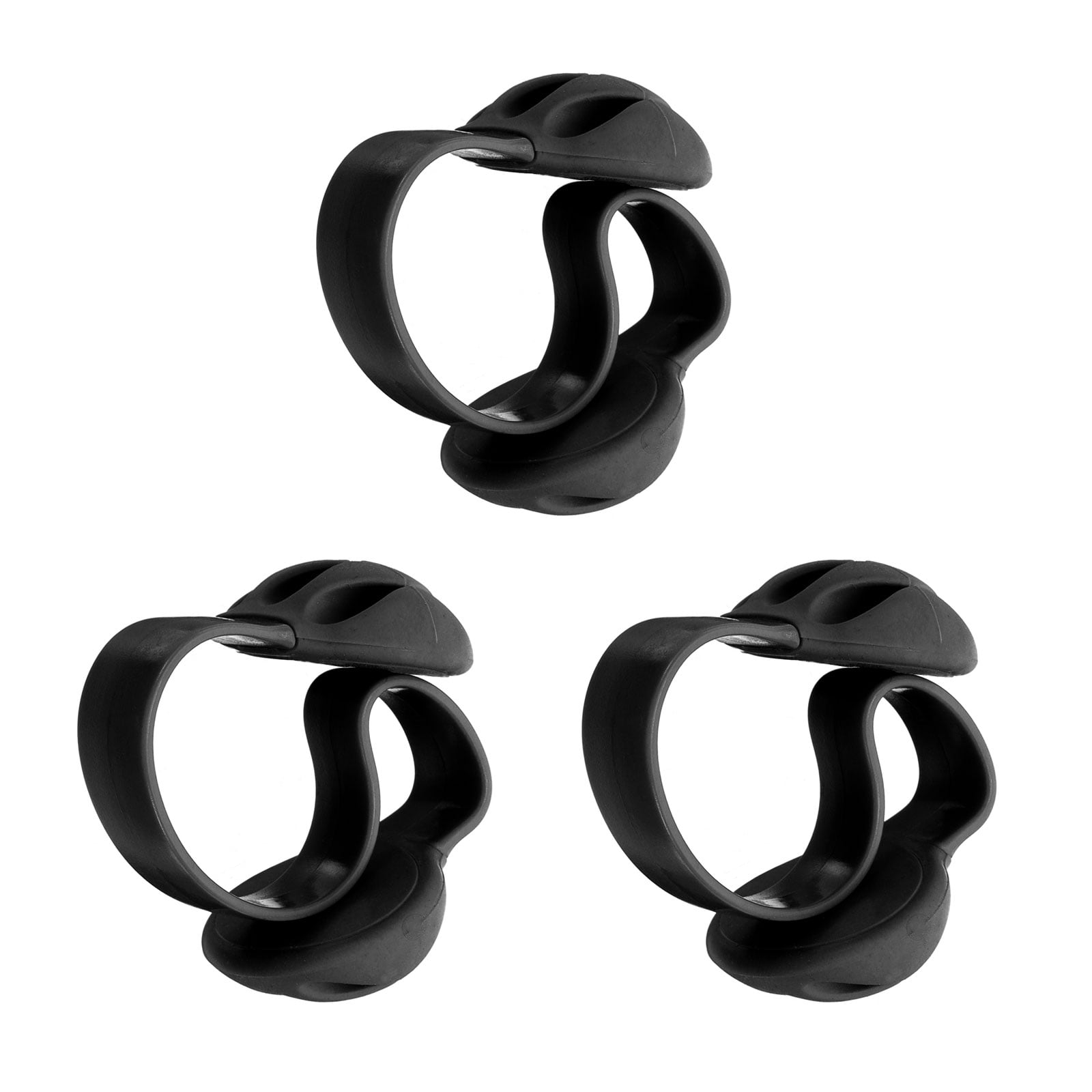 3pcs Cable Clips Non-Adhesive "S" shape Cable Management, Black ...