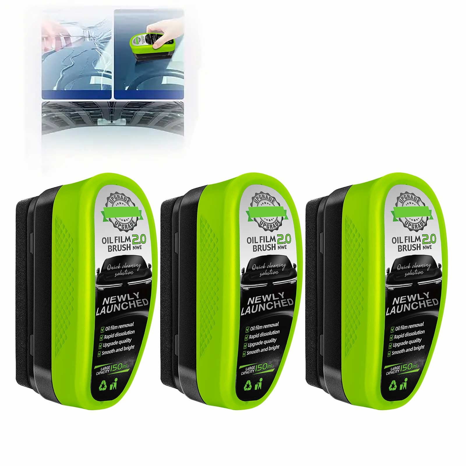 3pcs Car Car Wash Brush Windshield Cleaning Degreasing Cleaning Car ...