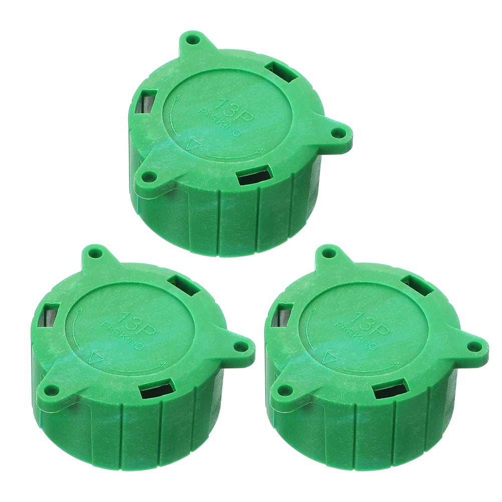 3pcs Car Trailer Hitch Cover Tube Cap Trailer Hook 13 Pin Plug Holder ...