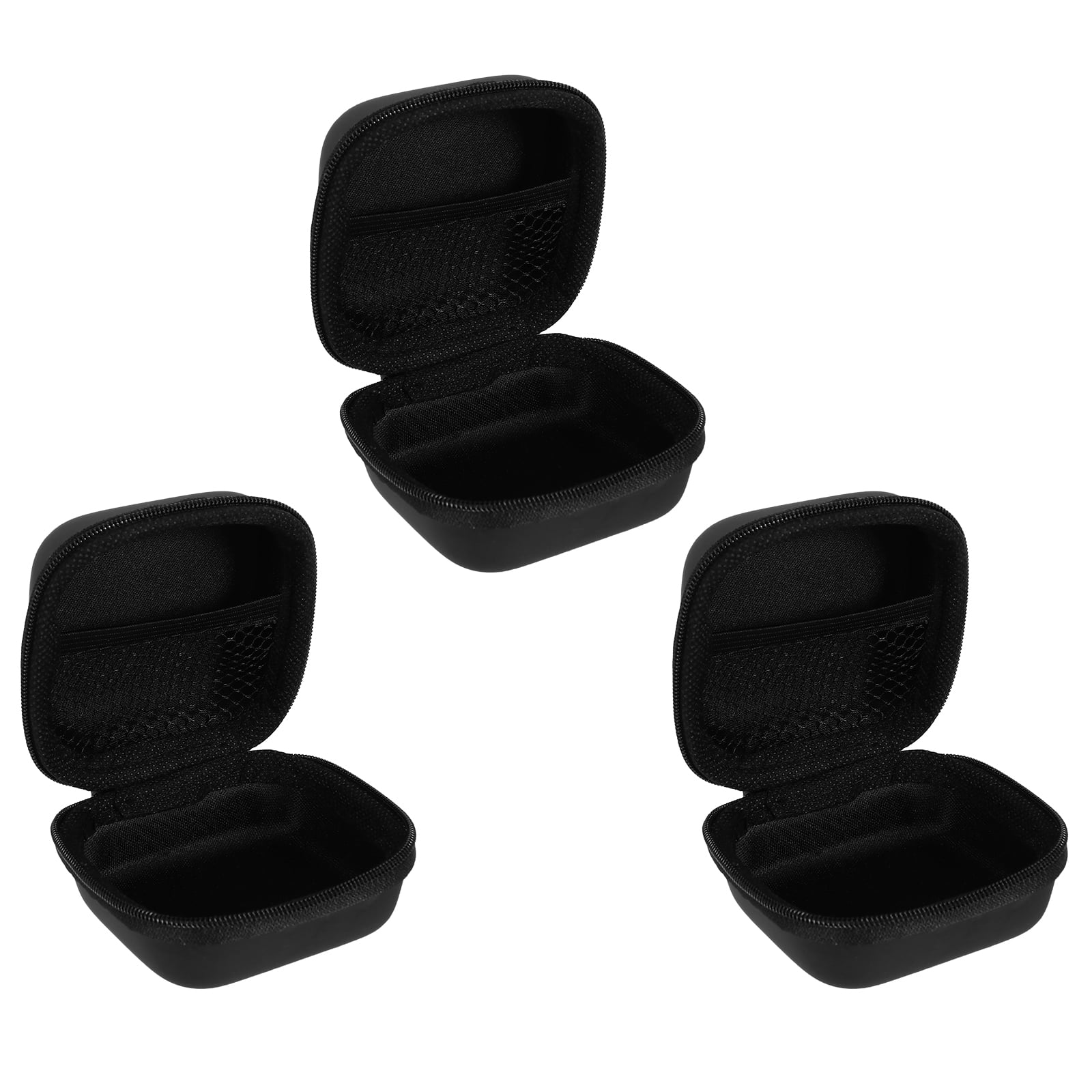 3pcs Carrying Cases EVA Earphone Charger Storage Pouches EVA Data Cable ...