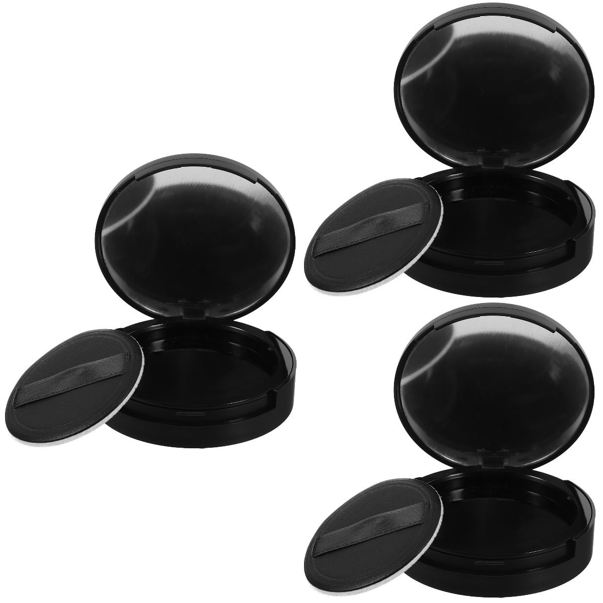 3pcs Cash Container Cash Hidden Container Plastic Powder Puff Box ...