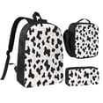 3pcs Casual Daypack 17 Inch Backpack Set Bookbag+Pencil Case+Lunch Bag ...