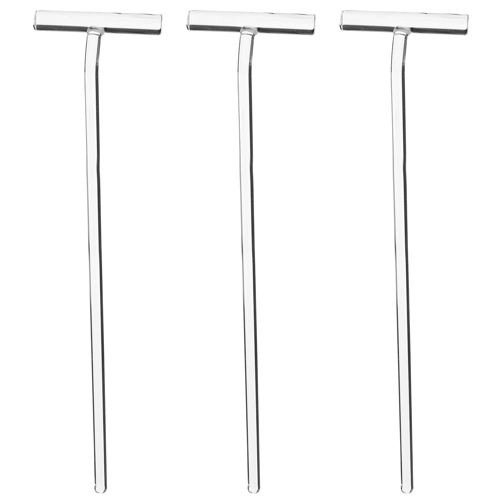 3pcs Cell Spreaders Science Laboratory Glass Sticks Glass Cell ...