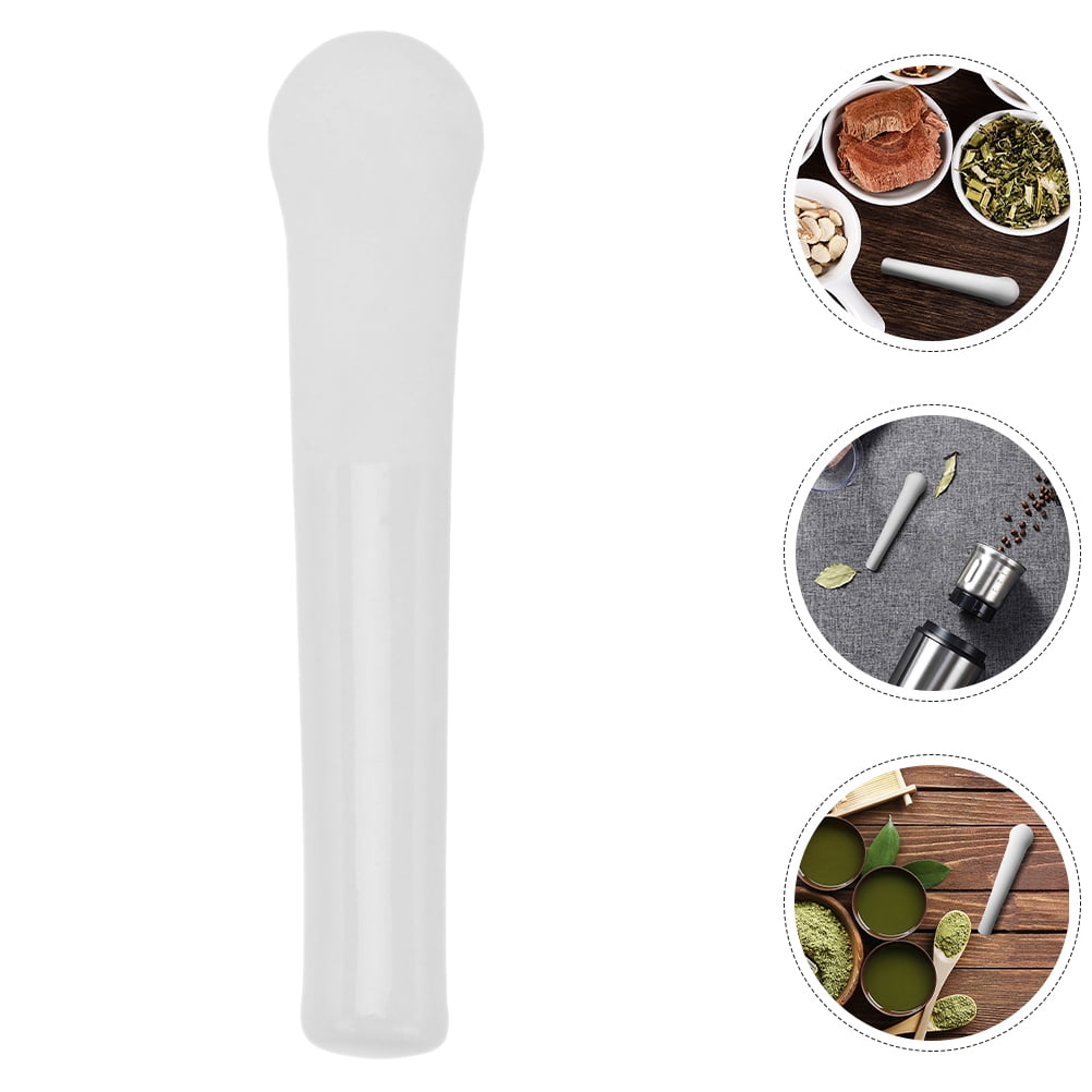 3pcs Ceramic Pestle Food Grinding Rod Grinder Stick Garlic Masher Spice ...