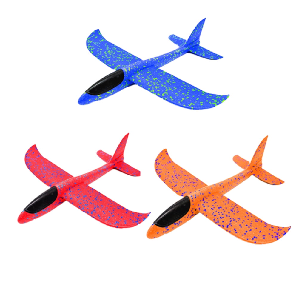 3pcs Children's Aerobatic Plane Glider EPP Airplane Throwing Aircraft Outdoor Sports Flying DIY ...