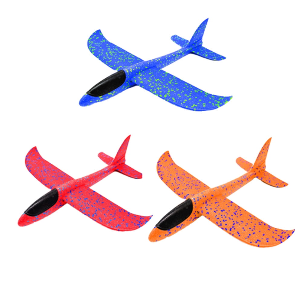 3pcs Children's Aerobatic Plane Roundabout Glider EPP Airplane Throwing ...