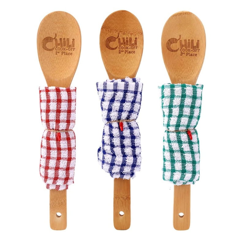 3pcs Chili Cook Prizes, 1st 2nd 3rd Place Wooden Spoon Award Cooking ...