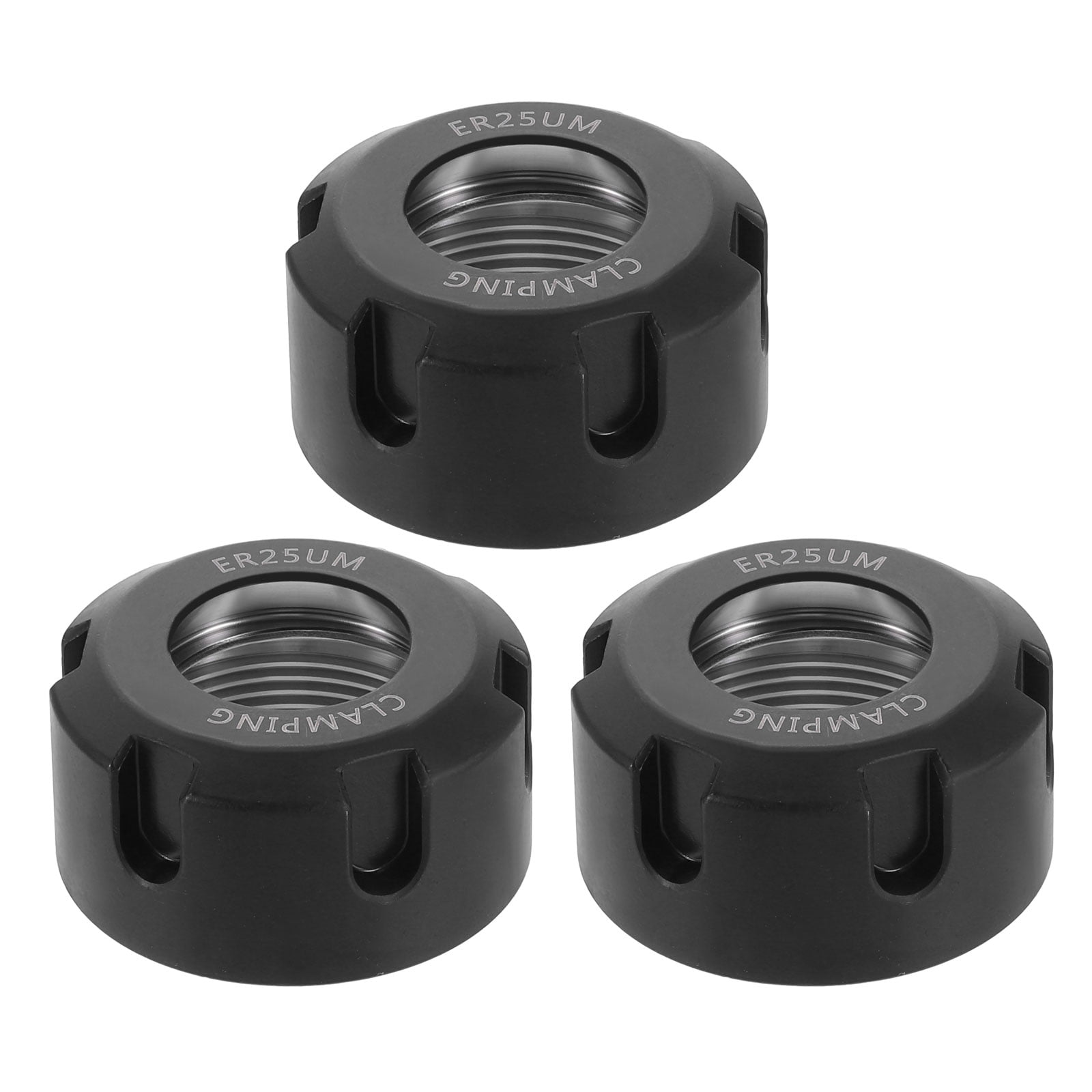 3pcs Clamping ER25UM Collet Clamping Nuts for CNC Milling Chuck Holder ...
