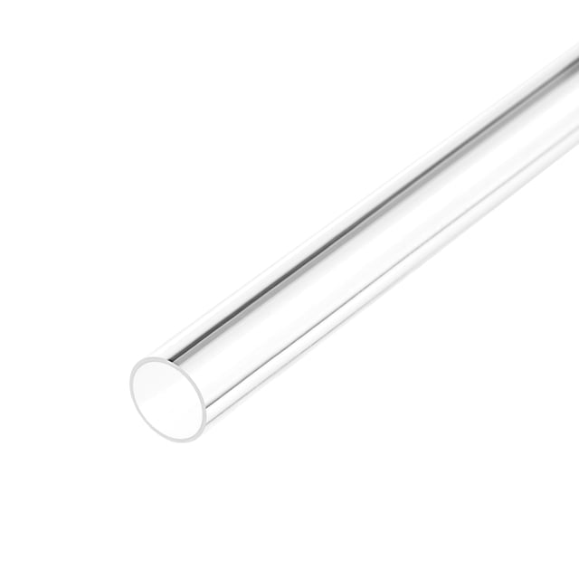 3pcs Clear Rigid PVC Pipe 9/32" ID x 5/16" OD x 1.6ft 0.02" Wall Round ...