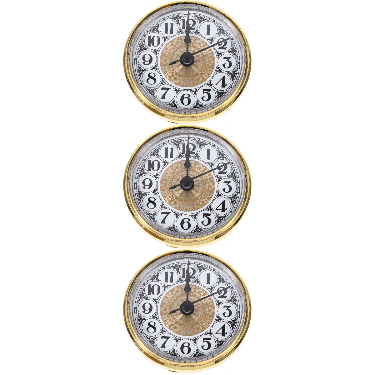 3pcs Clock Insert Clock Face Clock Making Kit Clock Part Numerals Clock ...