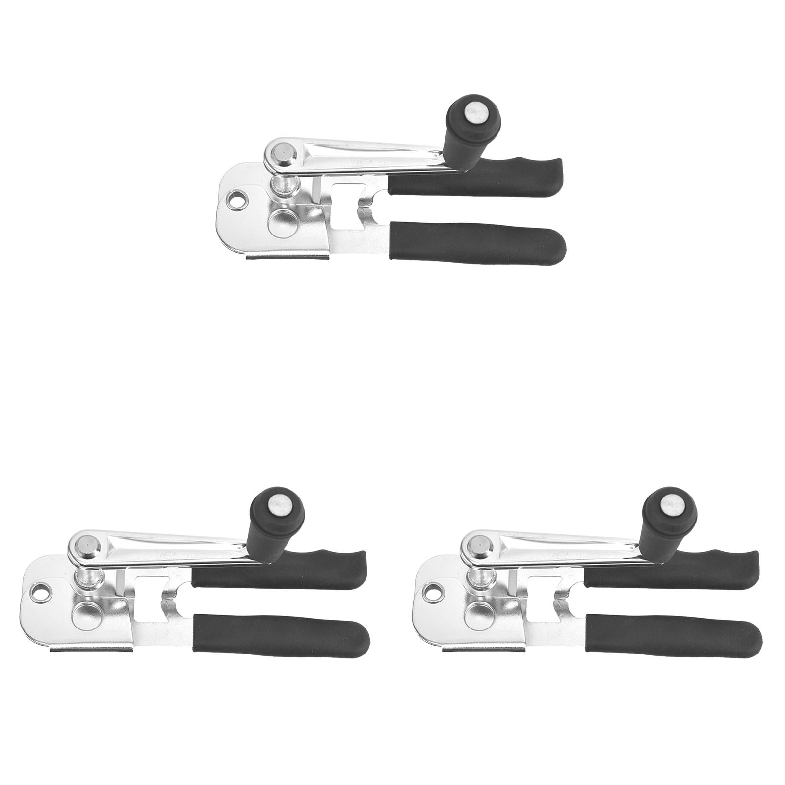 3pcs Commercial Can Opener Manual Heavy Duty Stainless Steel Handheld ...