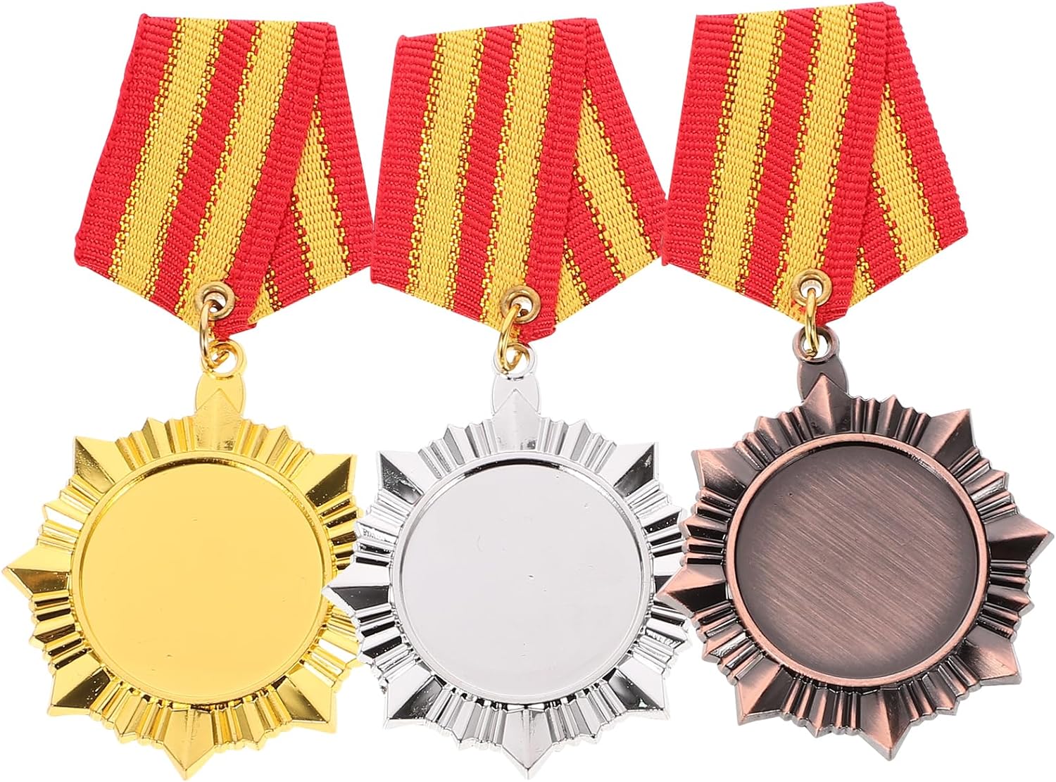 3pcs Competition Medal Metal Honor Medal Alloy Honor Medal Alloy Award ...