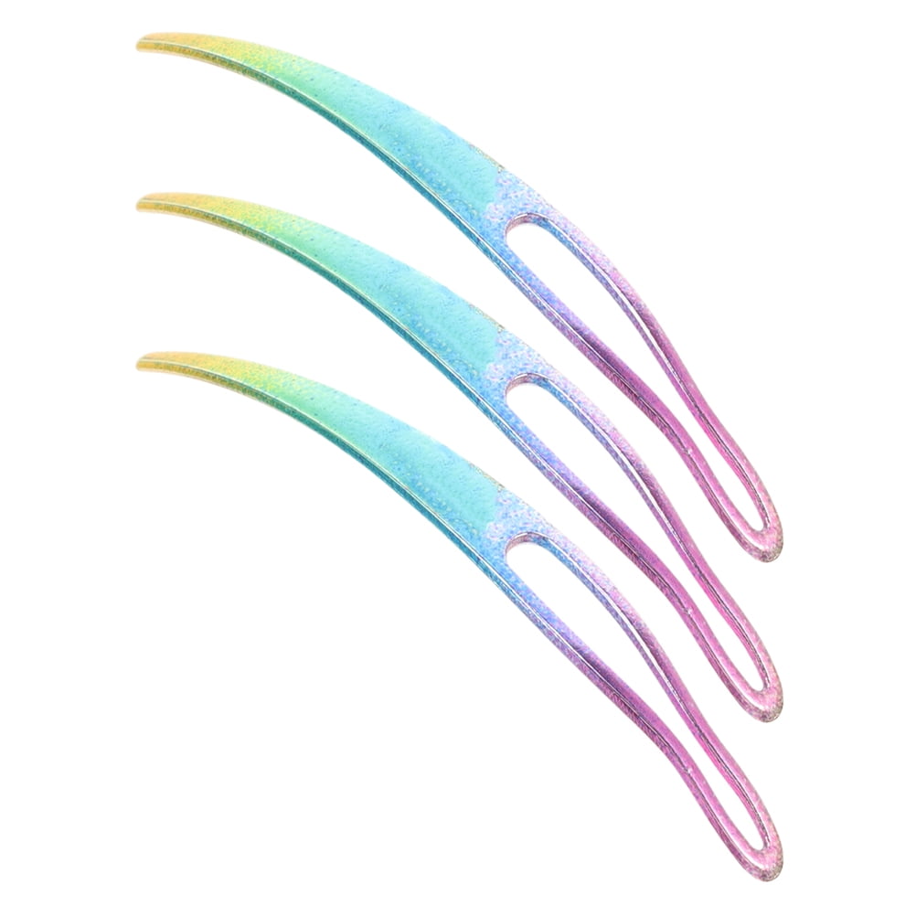 3pcs Convenient Dreadlocks Needle For Hair Braiding Portable Dreadlock ...