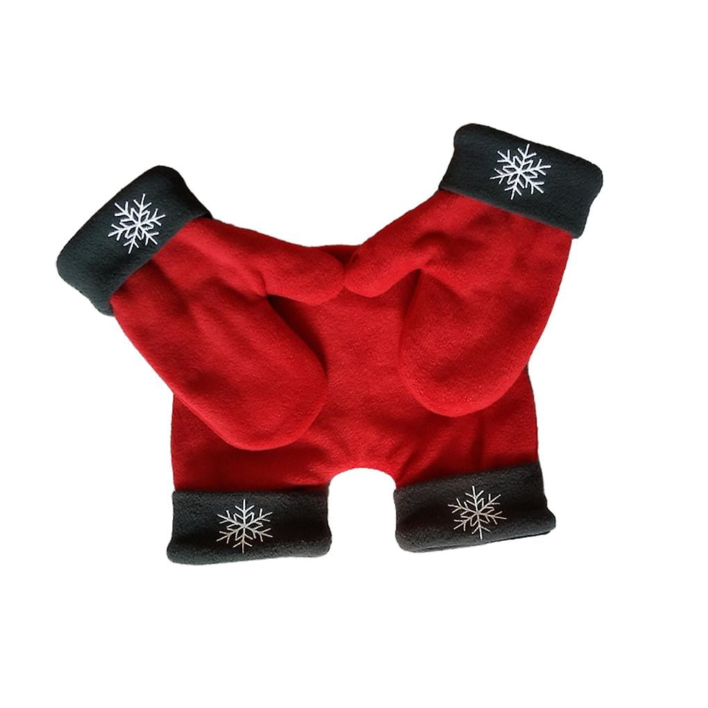 3pcs Cotton Winter Gloves Safe Exquisite Craft Warmth Guaranteed Couple ...