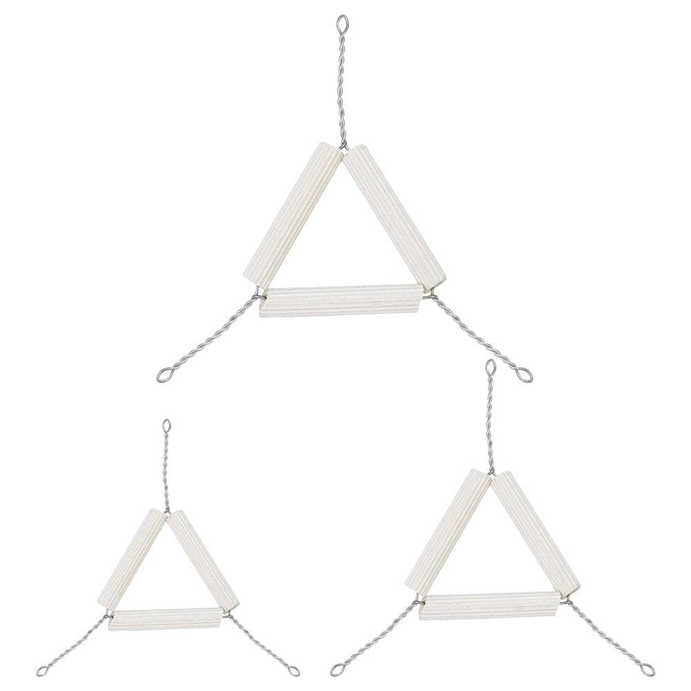 3pcs Crucible Holders Labs Triangle Crucible Rack Crucible Shelf ...