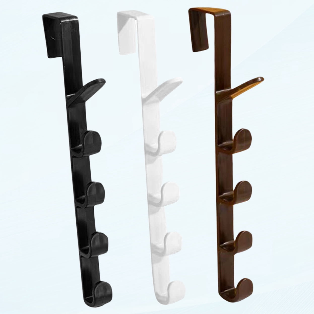 3pcs Cubicle Hooks Over Door Towel Rack Key Hooks Over Door Hanger ...