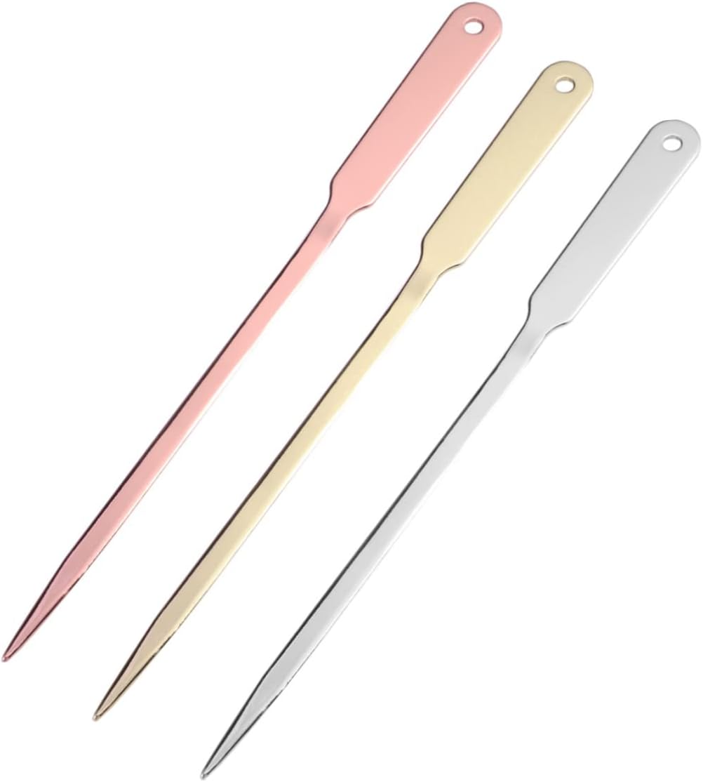 3pcs Custom Letter Opener Metal Mail Opener Engraved Letter Opener ...