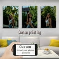 3pcs Custom Photo Canvas Prints with Wood Frame - UV Printed ...