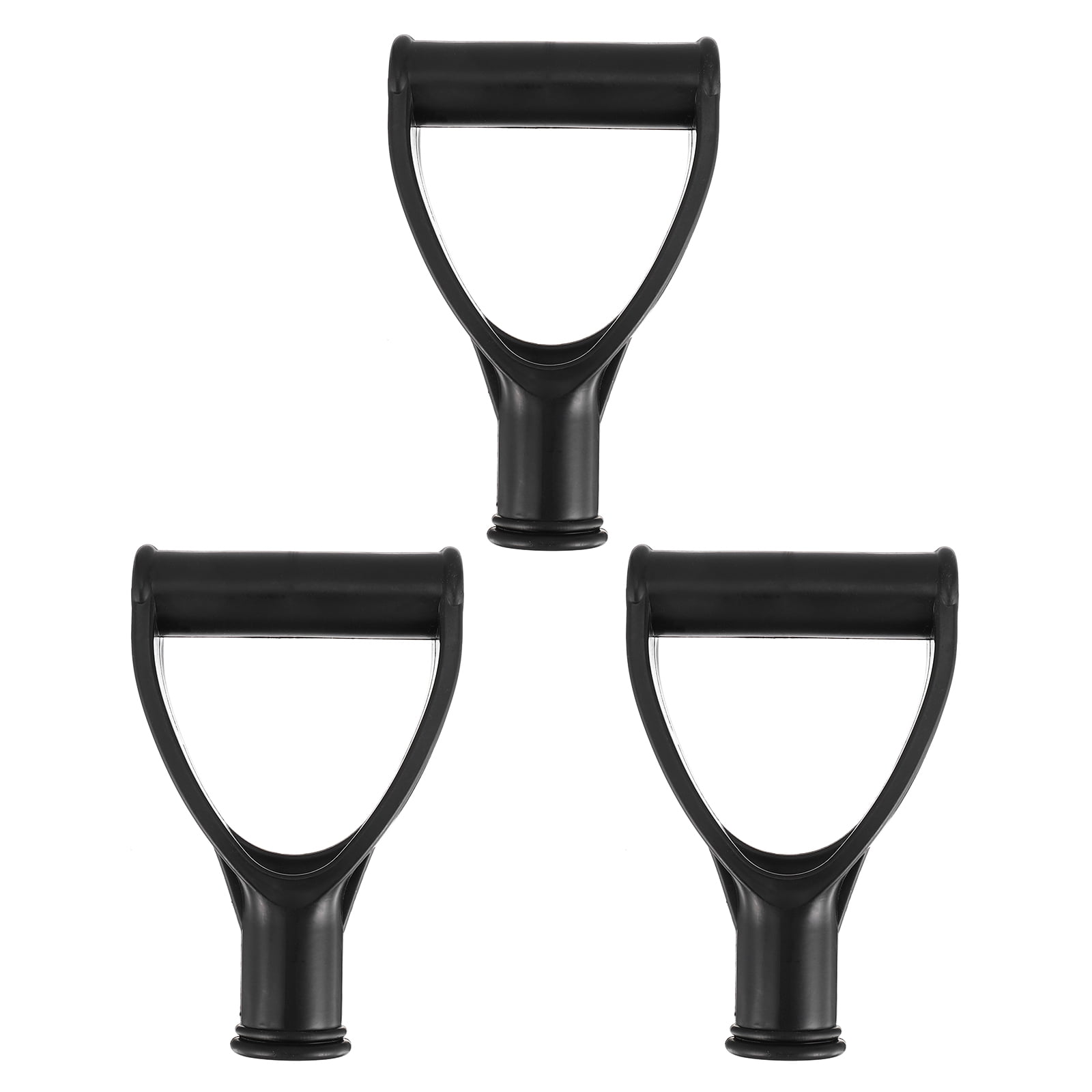 3pcs D Shape Plastic Shovel Handles Iron Shovel Handles Snow Shovel ...
