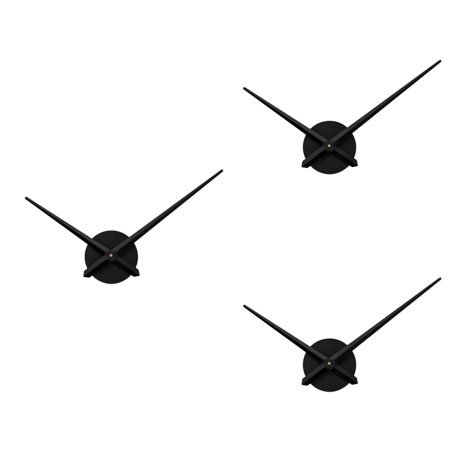 3pcs DIY Large Clock Hands 3D Wall Clocks Needles Home Art Decor Quartz ...