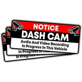 Shop Durable Dash Cam Stickers and Mounting Accessories for Vehicles