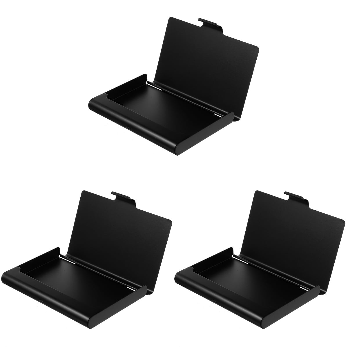 3pcs Delicate Cards Storage Box Business Card Holder Box Desktop Box ...