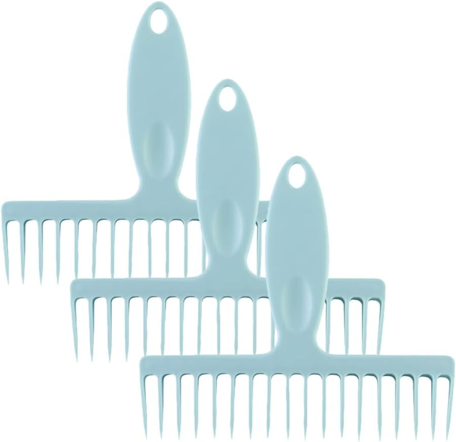 3pcs Delinting Tooth Comb Broom Whisk Broom Multi-use Comb Household ...