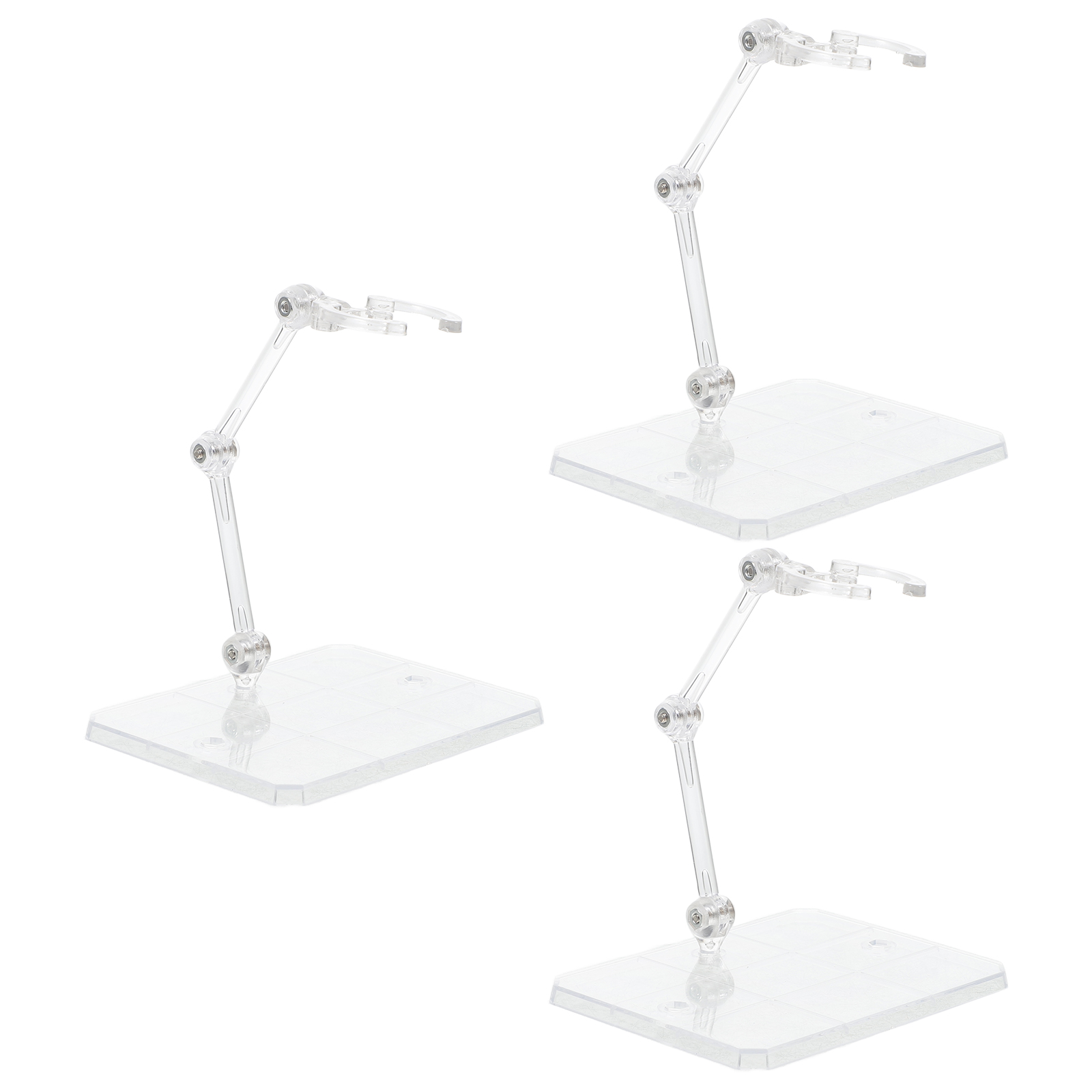 3pcs Desktop Action Figure Display Racks Assembly Based Action Figure ...