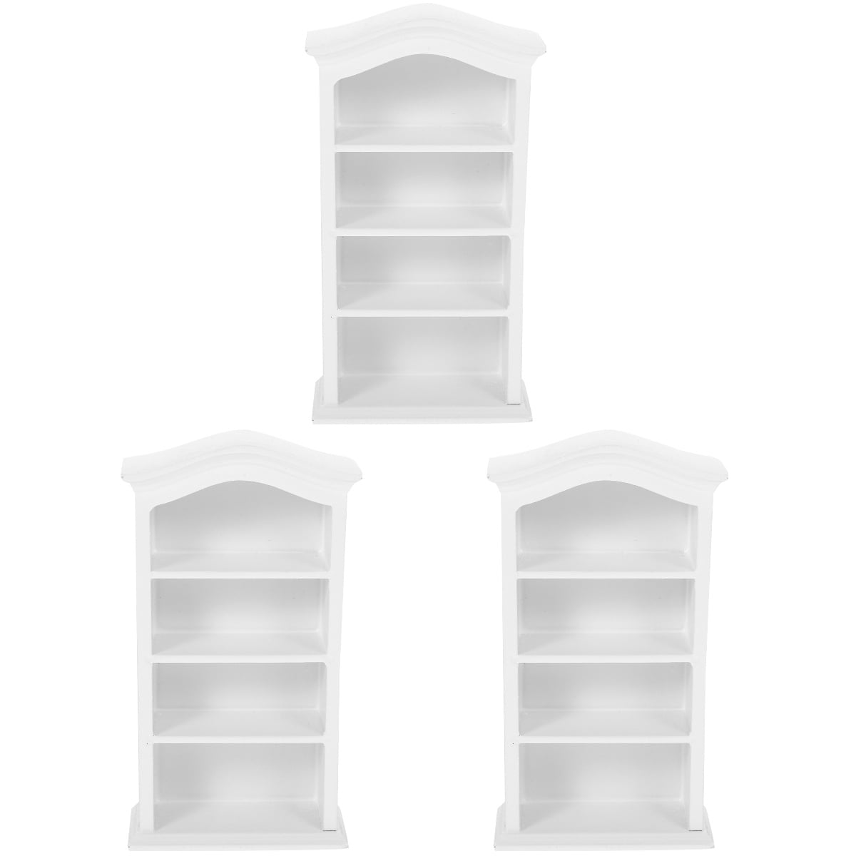 3pcs Doll House Book Shelf Model Doll House Book Shelf Ornament ...