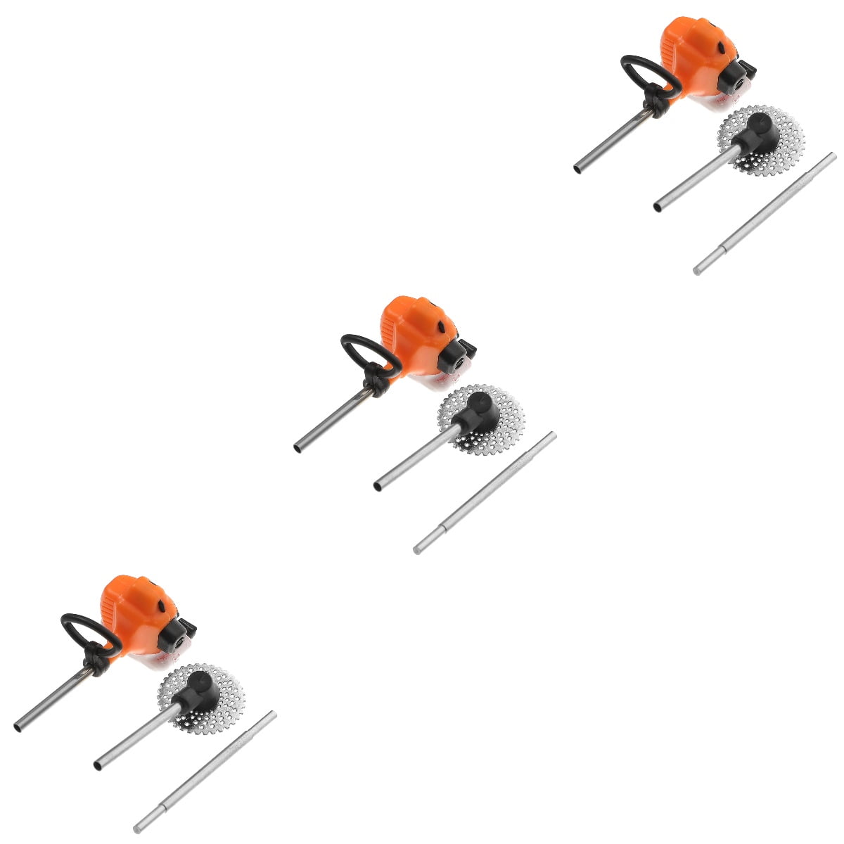 3pcs Doll House Miniature Lawn Mower Mini Lawn Mower Model Decorative ...