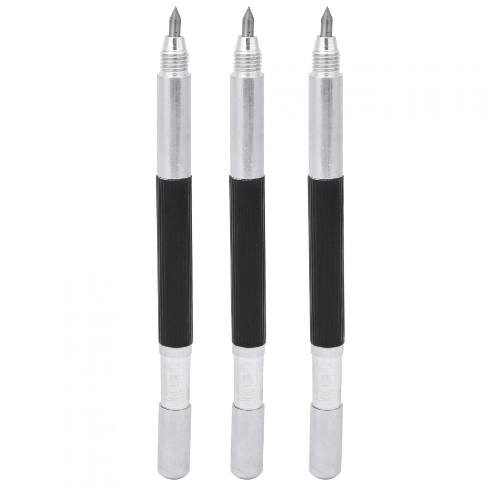 3pcs Double Carbide Tip Metal Marking Pen Engraver Scriber for Glass ...